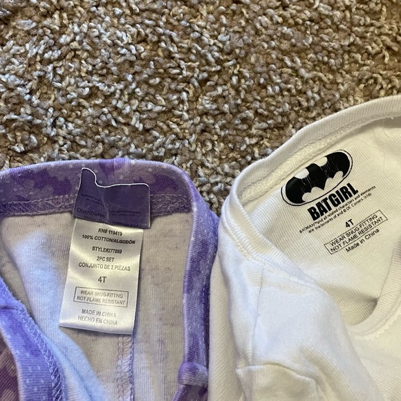 DC Comics | Pajamas | Batman Batgirl Pajama Set | Poshmark